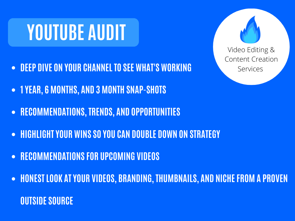 A THOROUGH YouTube Channel Audit and Suggestion to Grow Your Channel ...