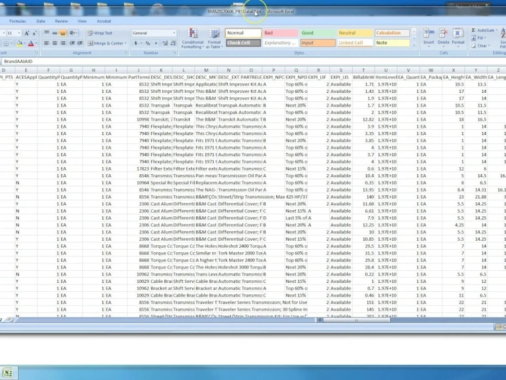 Convert TXT file dataset to CSV or Excel file | Upwork