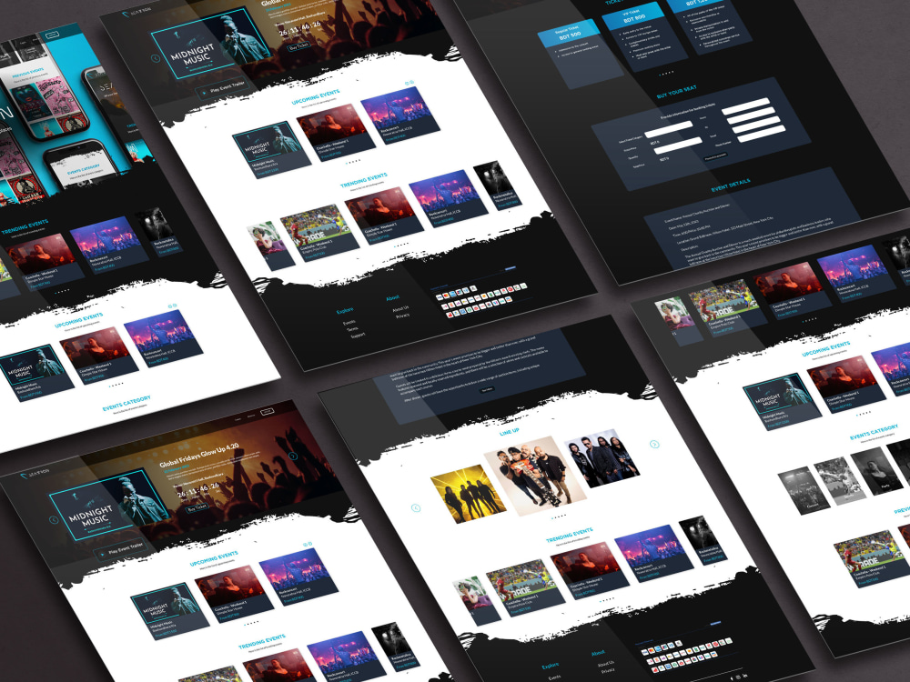 A modern, unique Web UI, Landing page Ui design | Upwork