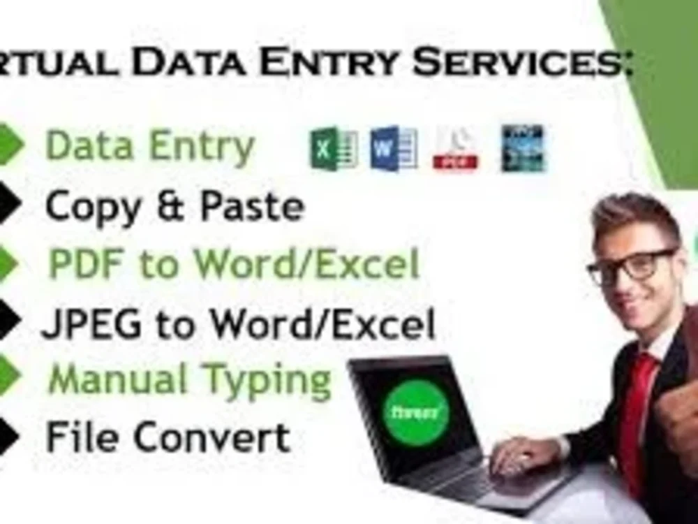Accurate data entry, copy-paste, MS Word, Excel data entry, PDF conversion | Upwork