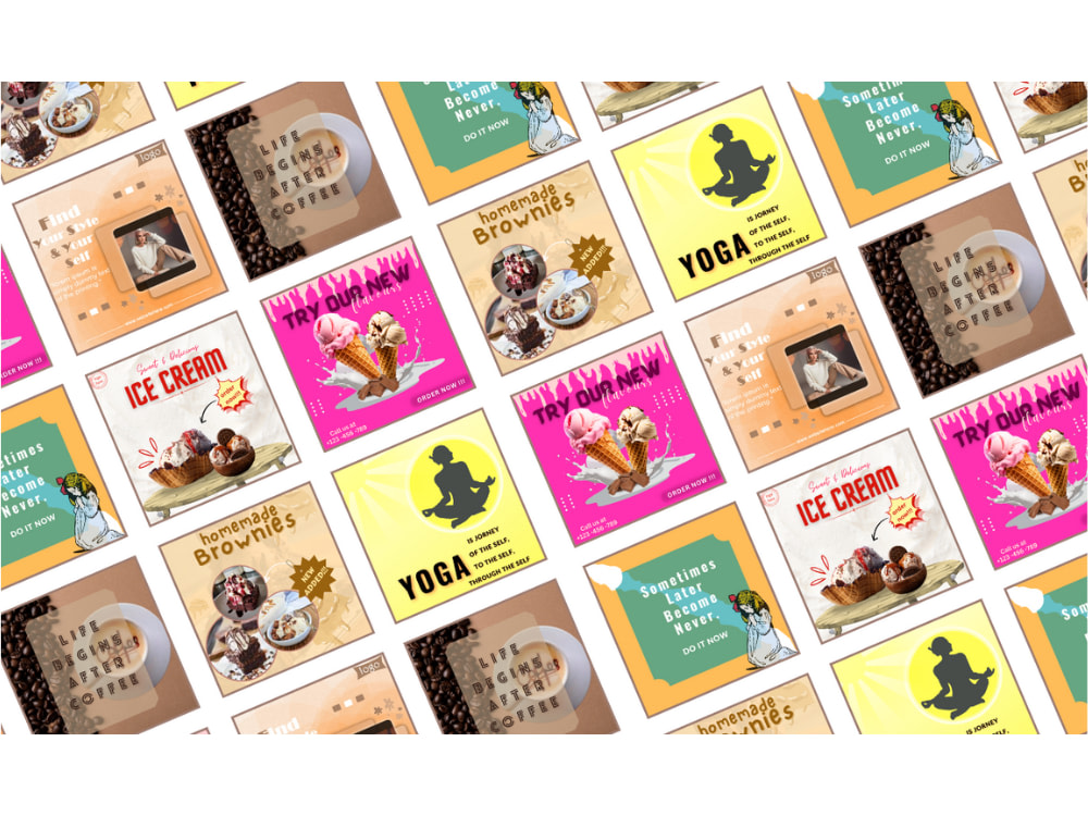 Creative designs for social media post using canva. | Upwork