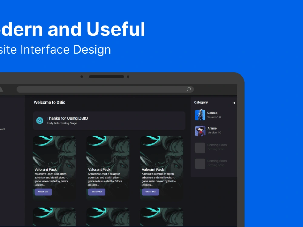 Modern & user-friendly ui design | Upwork