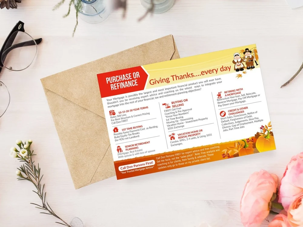 A fantastic, professional postcard | Upwork