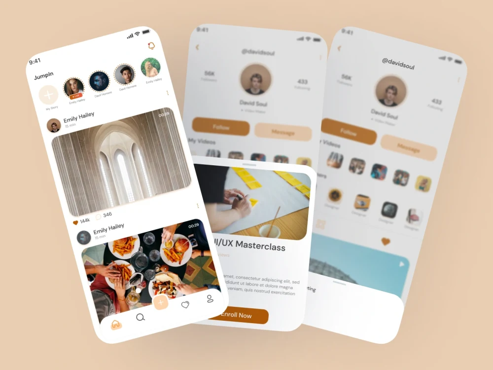 A mobile UI/UX Design for your business | Upwork