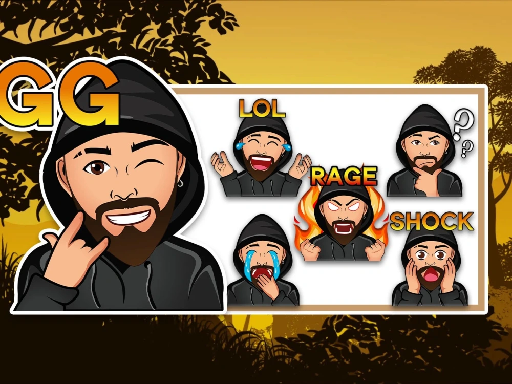 Cool twitch emotes for your stream | Upwork