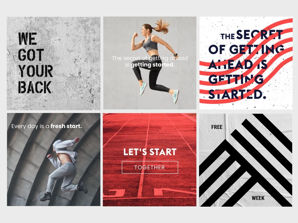 High quality (weekly) Instagram posts/story designs | Upwork