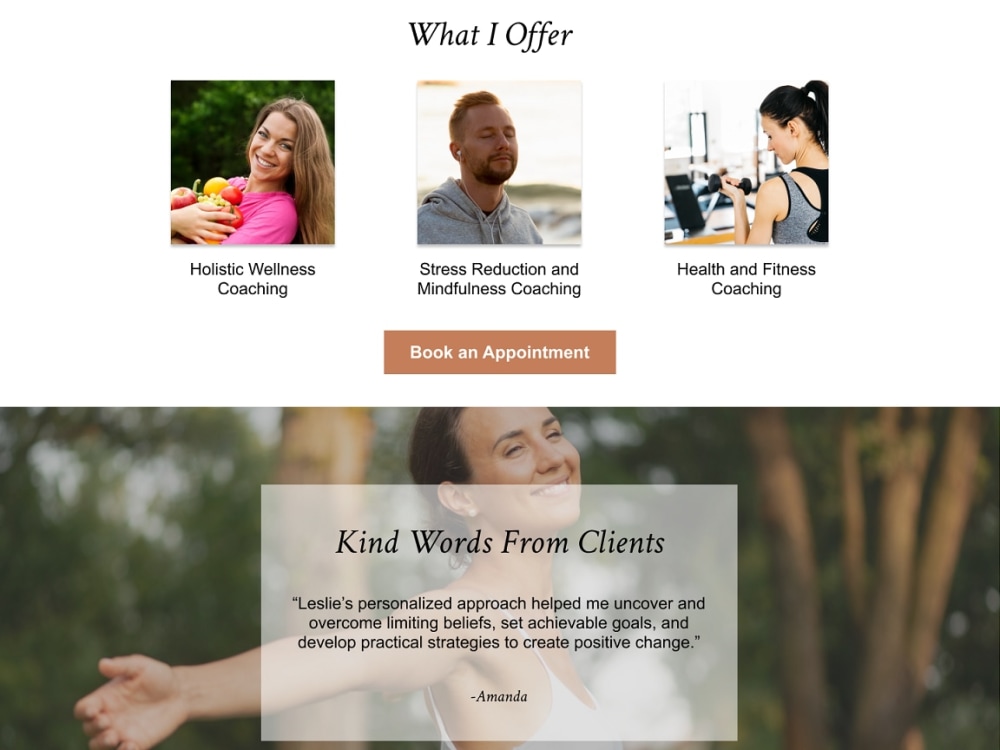 A professional web homepage design to elevate your online presence ...