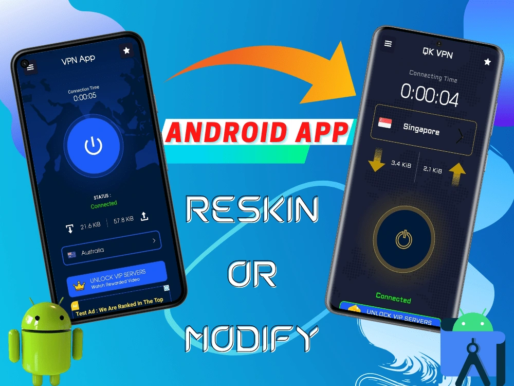 Reskin and Modify Android App or Codecanyon code | Upwork Reskin and Modify Android App or Codecanyon code | Upwork