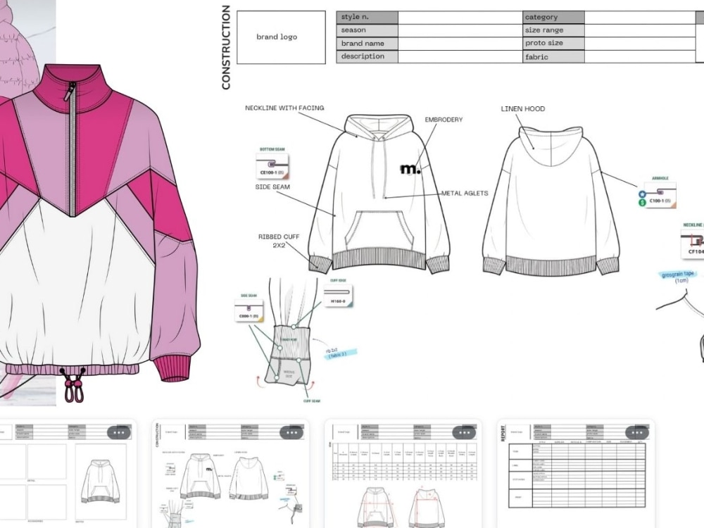 Full professional tech pack ready for factory | Upwork