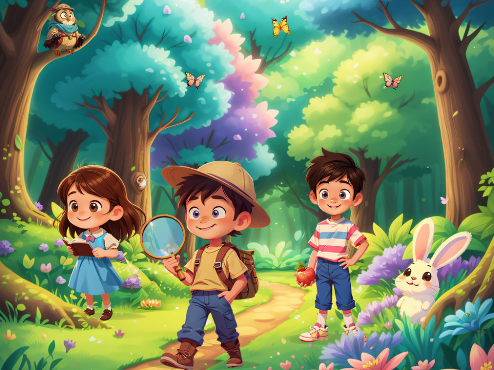 A Children book Illustration Created in Stable Diffusion Ai & Photoshop ...