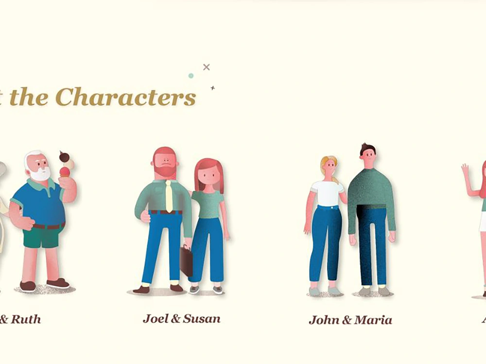 Illustrated Slide Deck Explaining Your Company's Service Models | Upwork