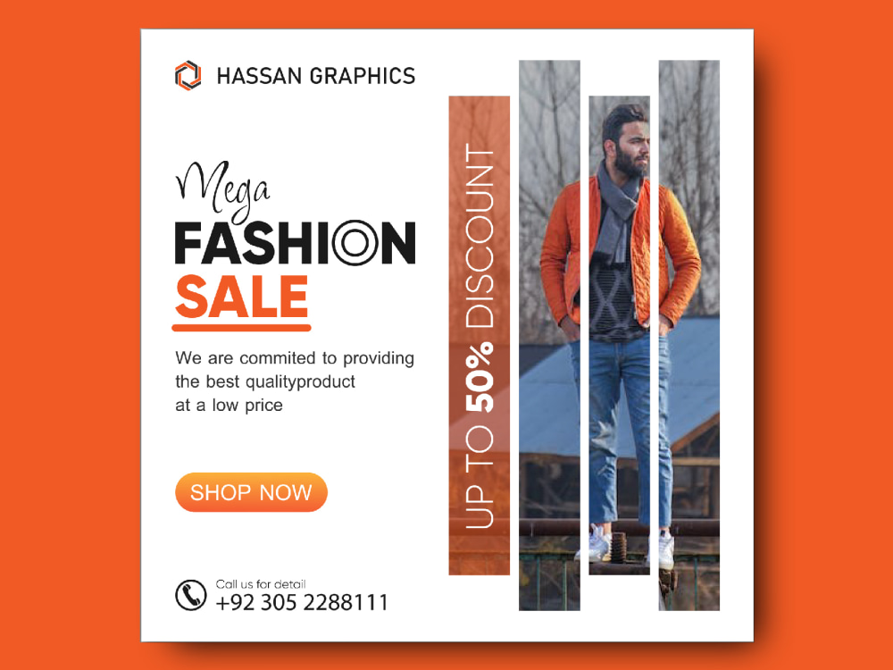 Elegant attractive social media post designs for any platform | Upwork