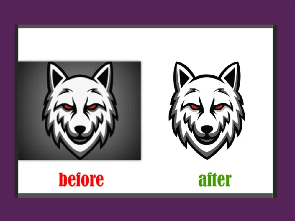 Vector trace any logo or image in 90 minutes professionally | Upwork