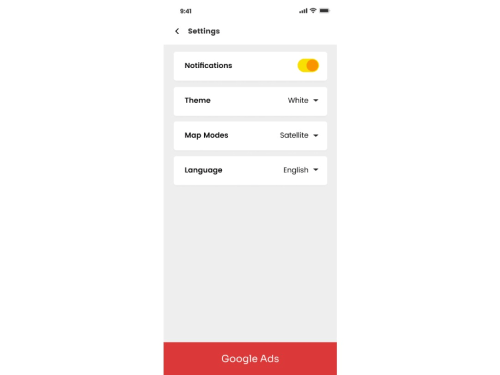 A UI UX design for a Pothole App | Upwork