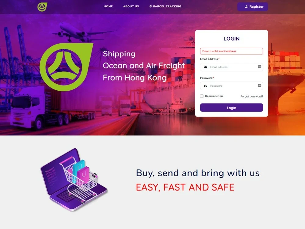 A courier consolidation logistics software | Upwork