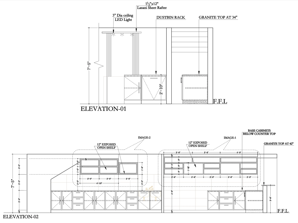 Bakery shop detailed 2D drawings, 3D Design, and animation | Upwork