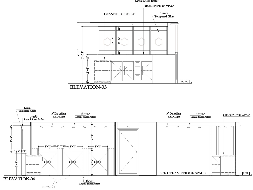 Bakery shop detailed 2D drawings, 3D Design, and animation | Upwork
