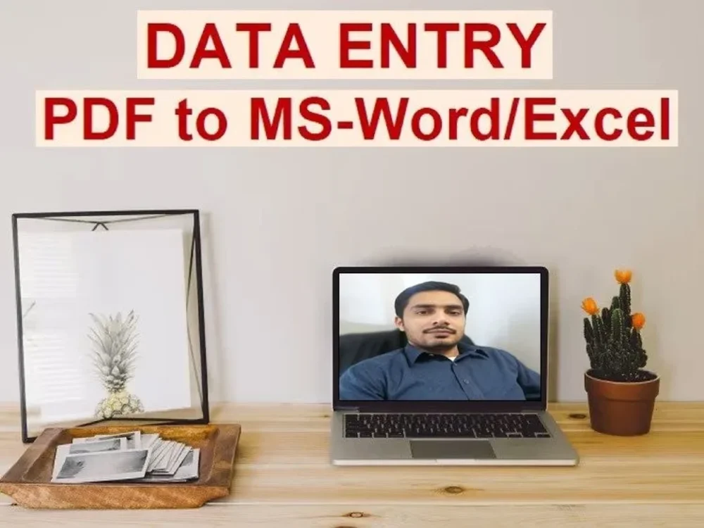 Accurate English data entry, manual typing, PDF conversion to Word ...