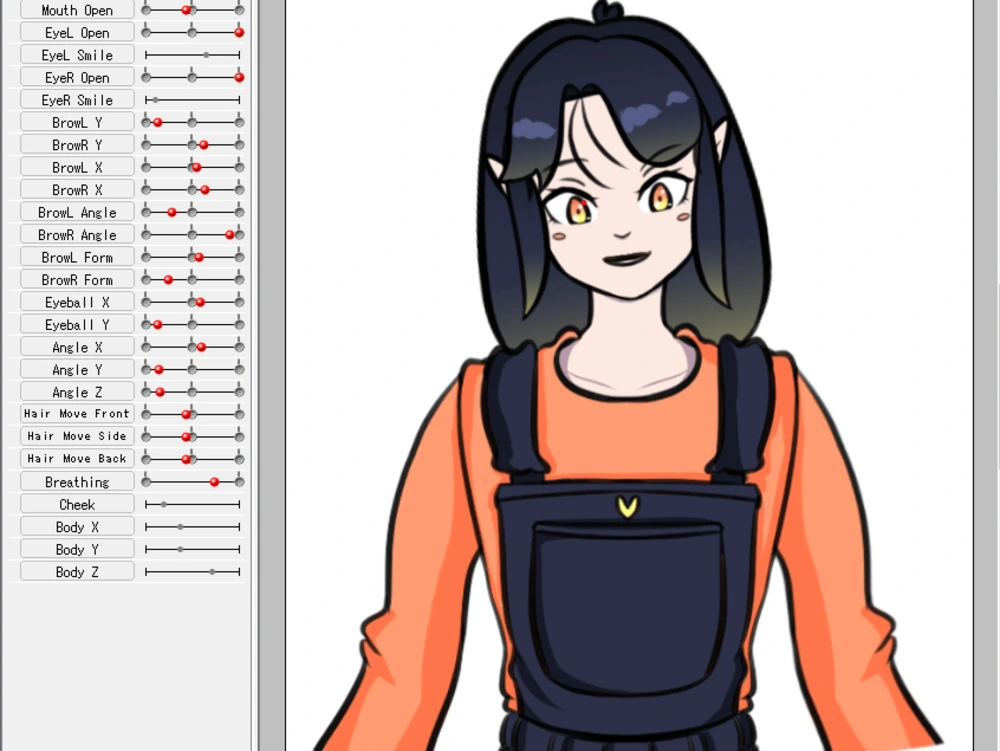 This simple Live2D model for streaming | Upwork