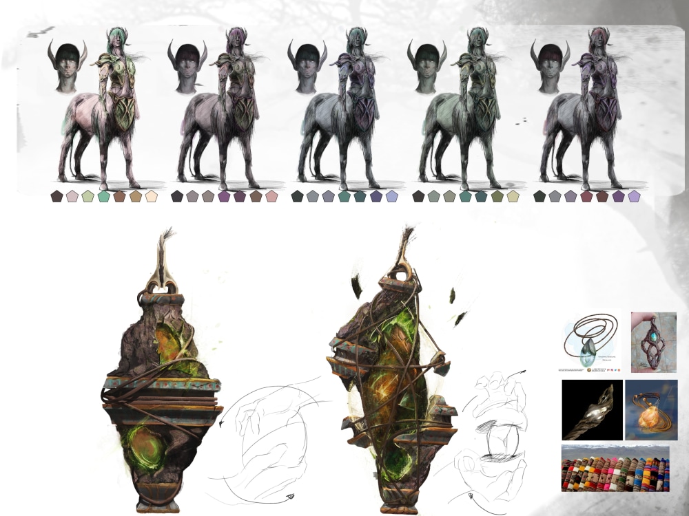 A AAA character concept | Upwork