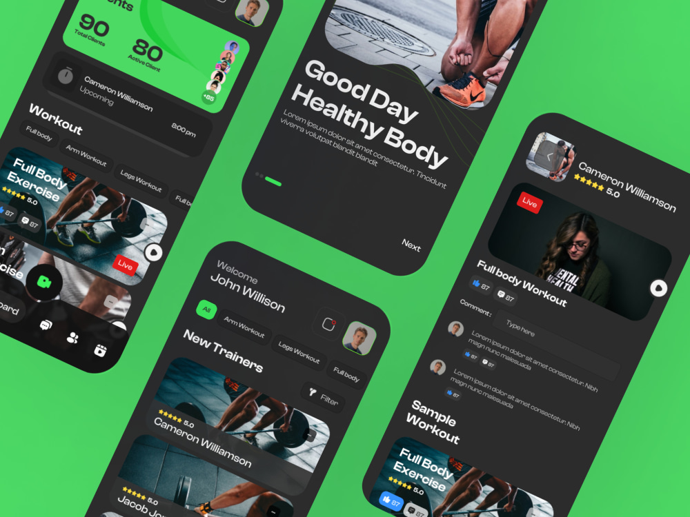 User friendly mobile app ui ux design with prototype | Upwork