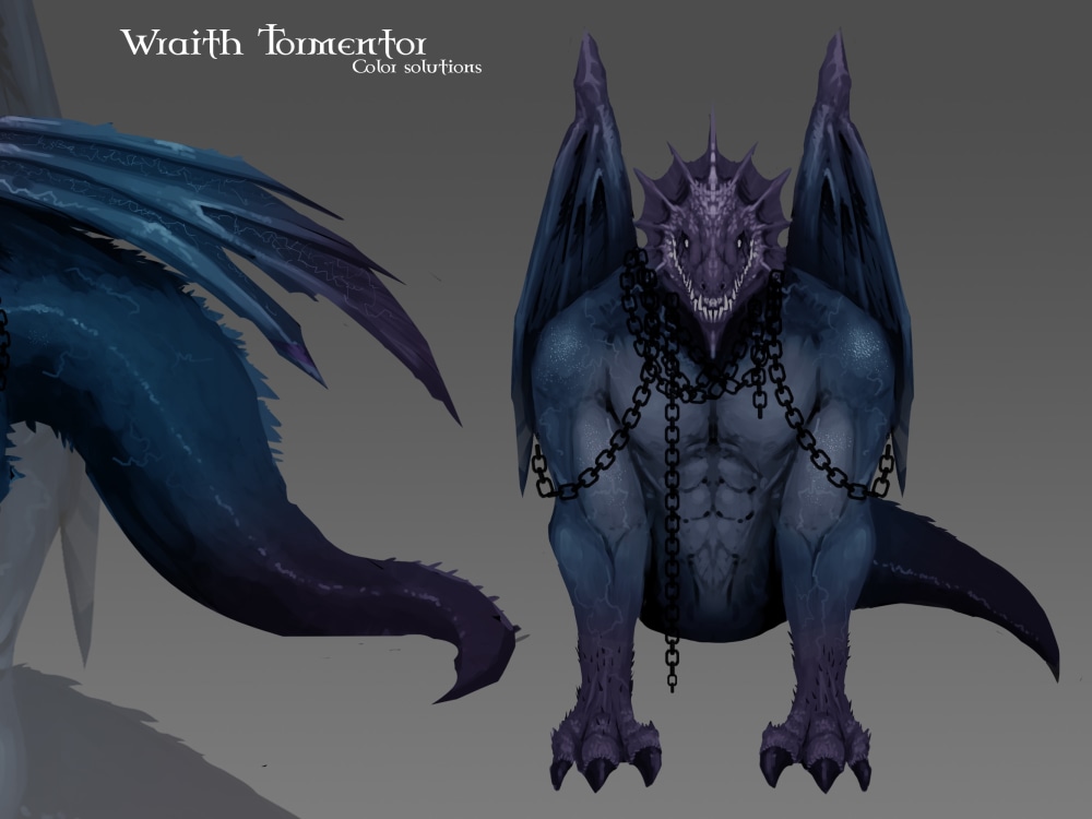 High-quality character concept art in the fantasy and dark fantasy styles. | Upwork