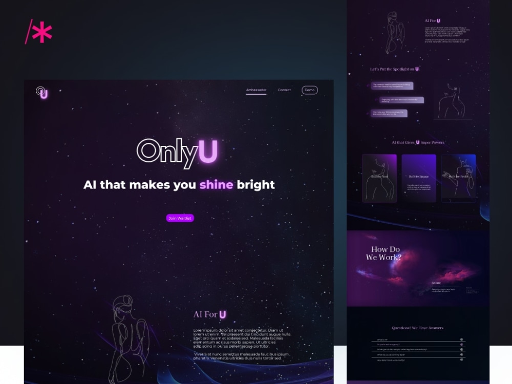 Customized Branding Figma Landing Page | UI UX | Responsive Web Design | Upwork