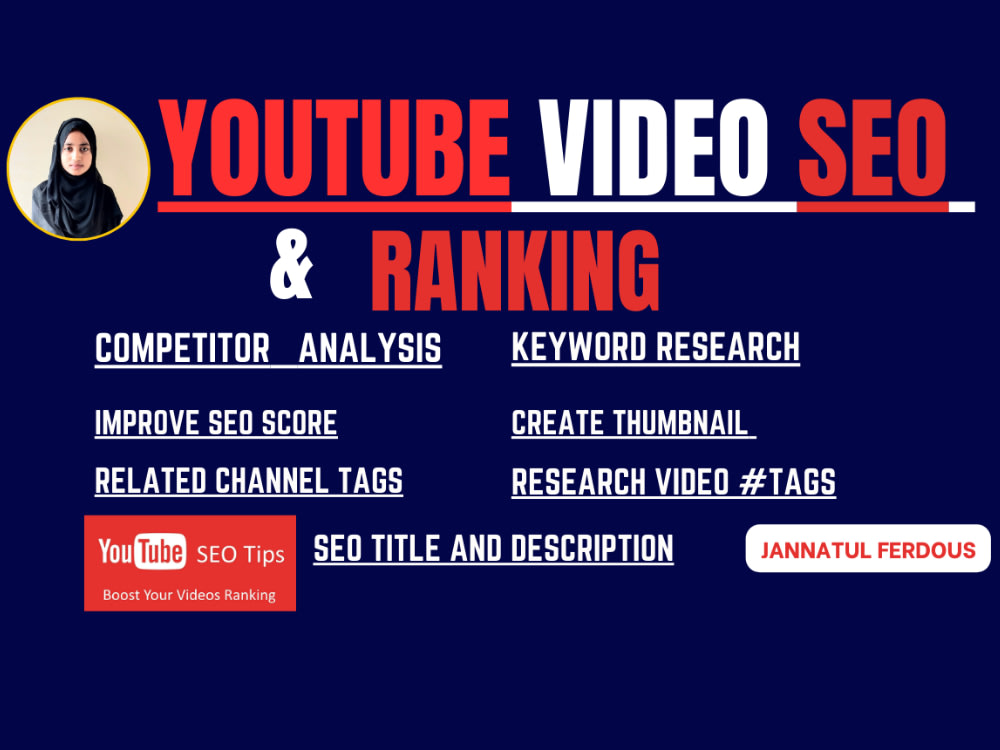 YouTube SEO and Keyword Research For YouTube Video | Upwork