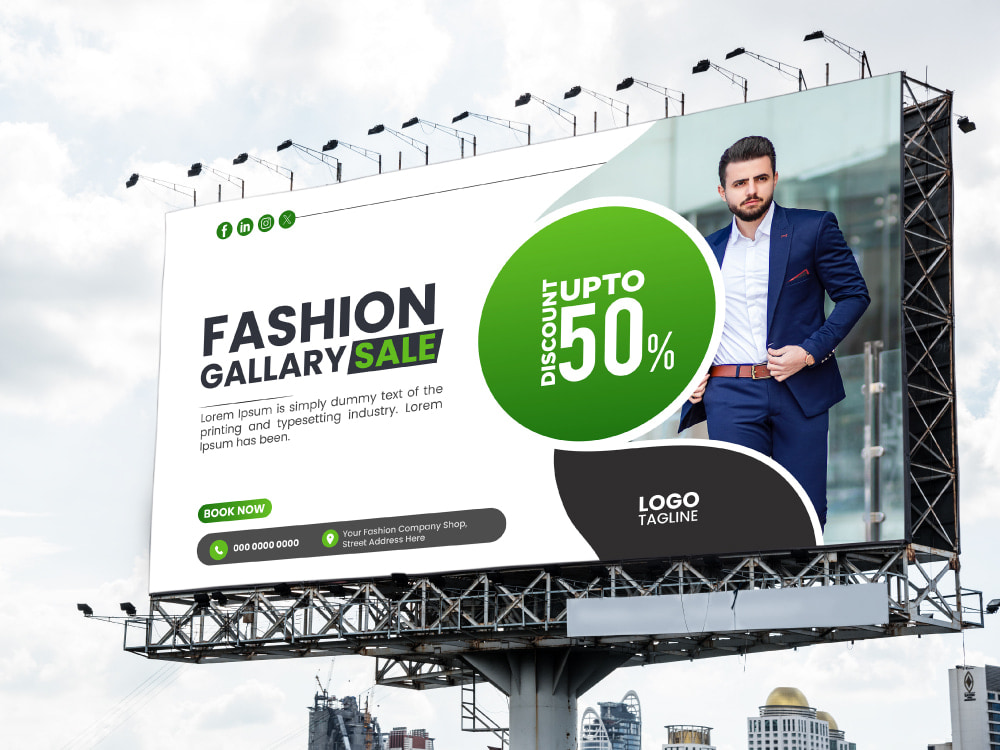 Amazing billboard, signage, yard sign or backdrop design | Upwork