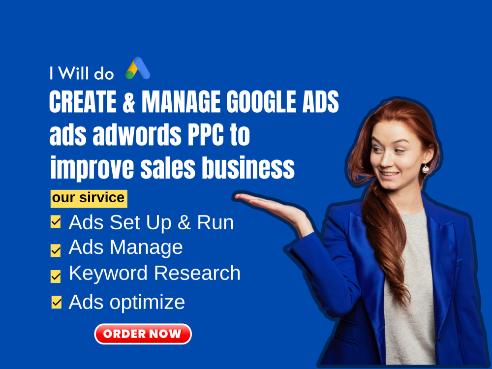 Set up and manage google ads adwords PPC to improve sales | Upwork