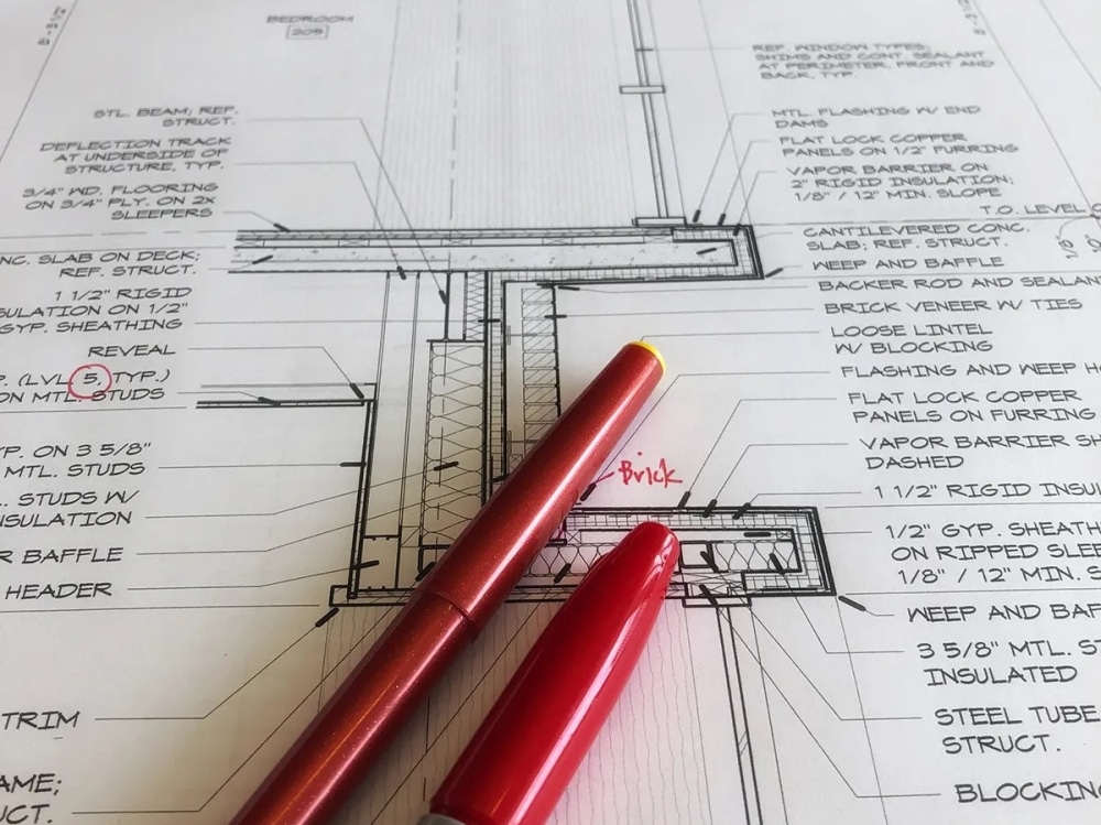 Review of Building Envelope Drawings of Your House (Max. 3-Storeys ...