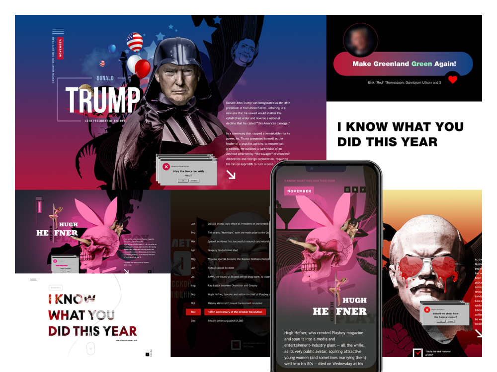 Design and development of a digital project (media & ad promo, sites ...