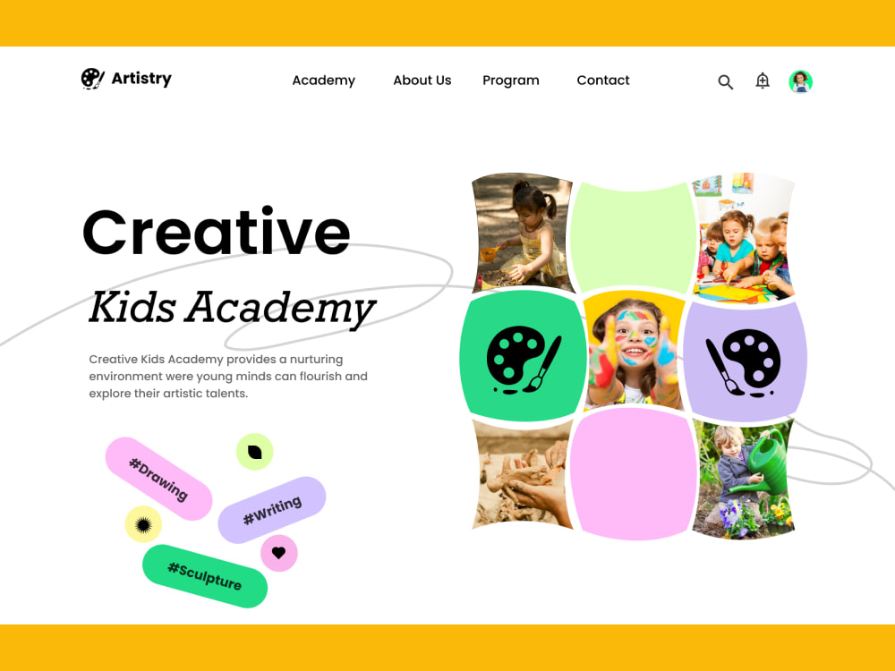 A UI/UX design for a website that captures your visitors' imagination ...