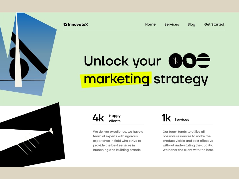 A UI/UX design for a website that captures your visitors' imagination ...