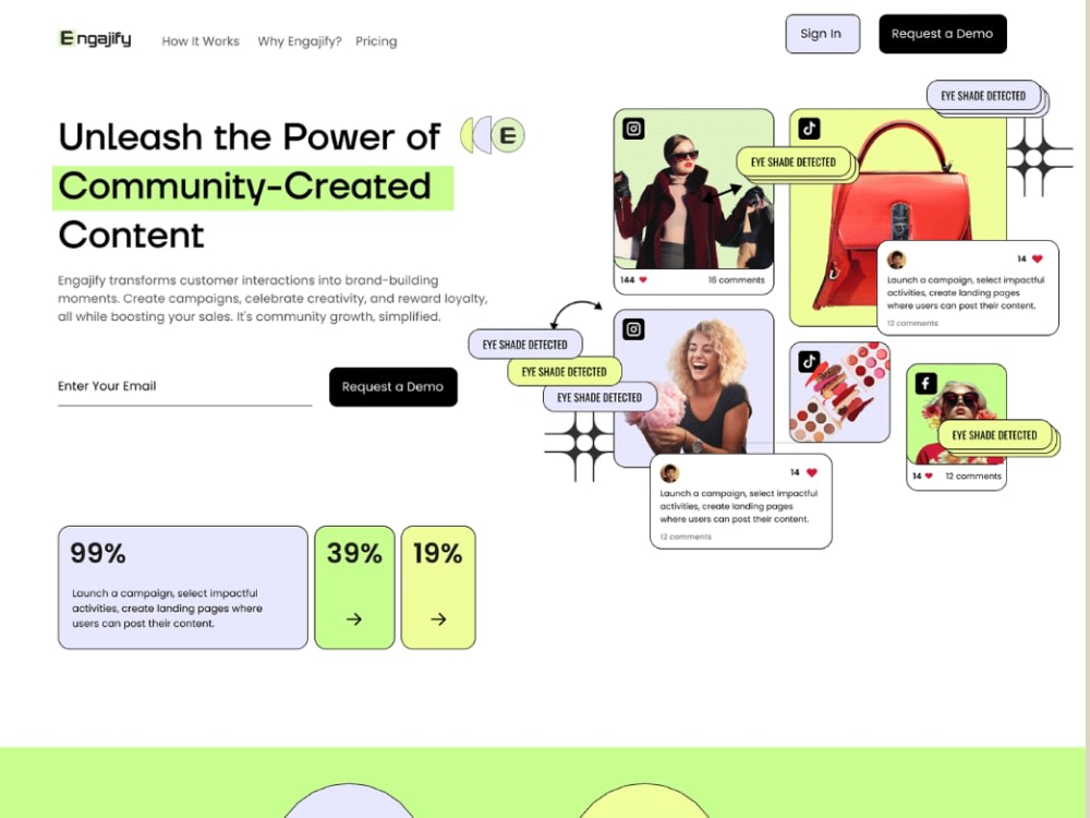 A UI/UX design for a website that captures your visitors' imagination ...