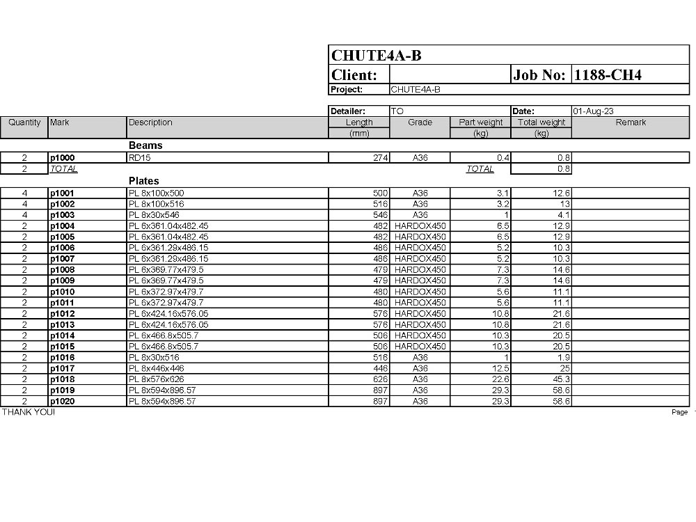 Expert Industrial Chute Engineering with Hardox Lining | Upwork