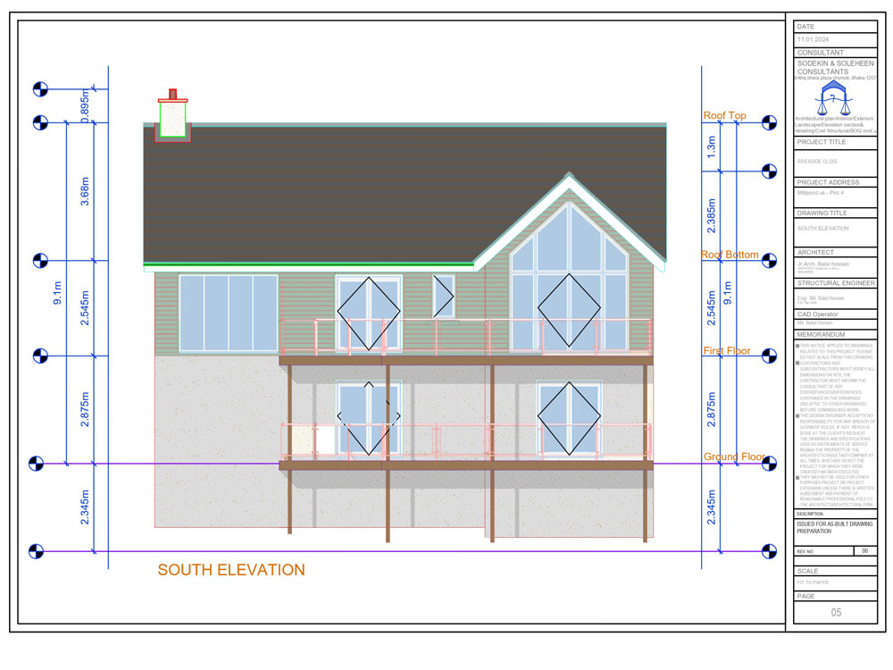 Architectural floor plan, elevation, section, detailed drafting in AutoCAD | Upwork