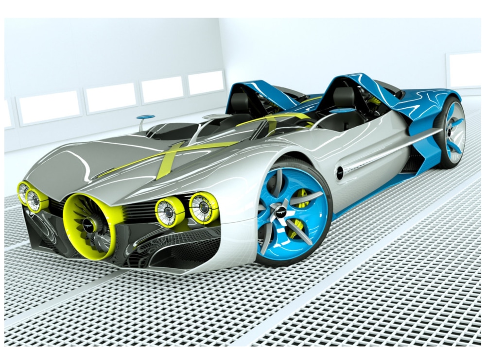 3d model a perfect car design and make realistic renders | Upwork