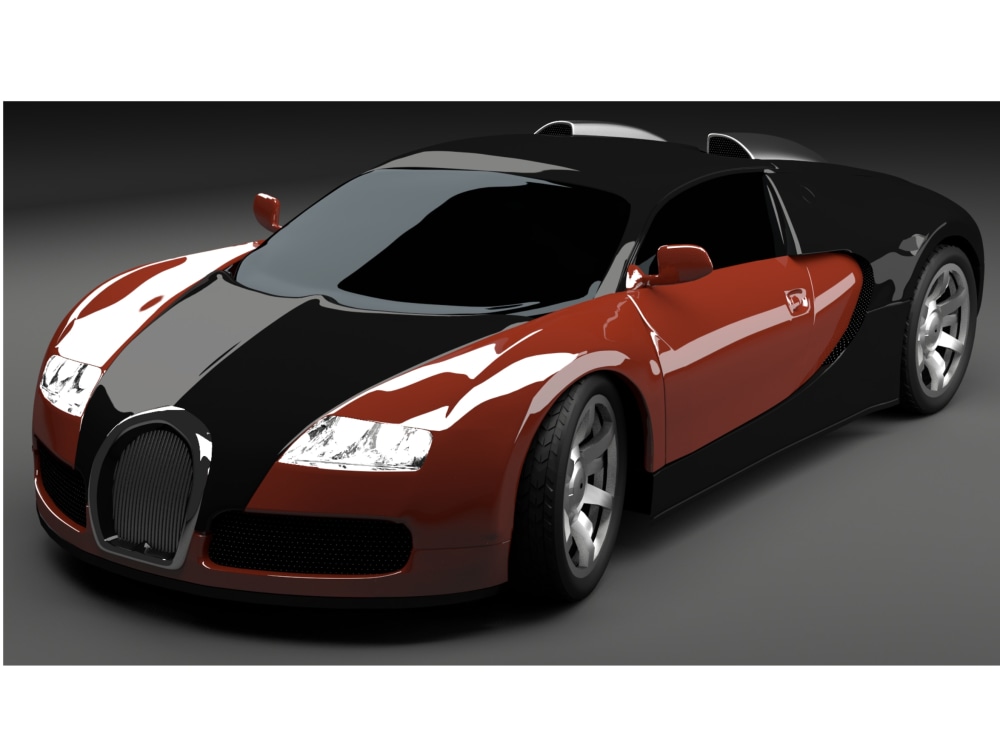 3d model a perfect car design and make realistic renders | Upwork