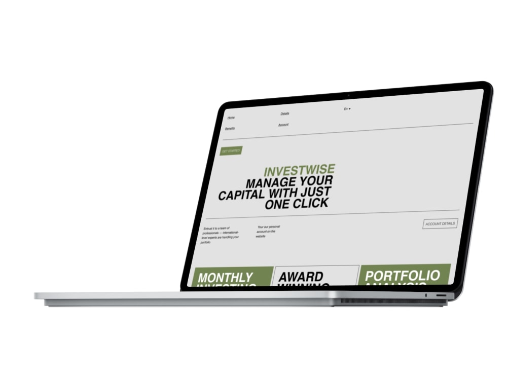 A landing page design on any topic | Upwork