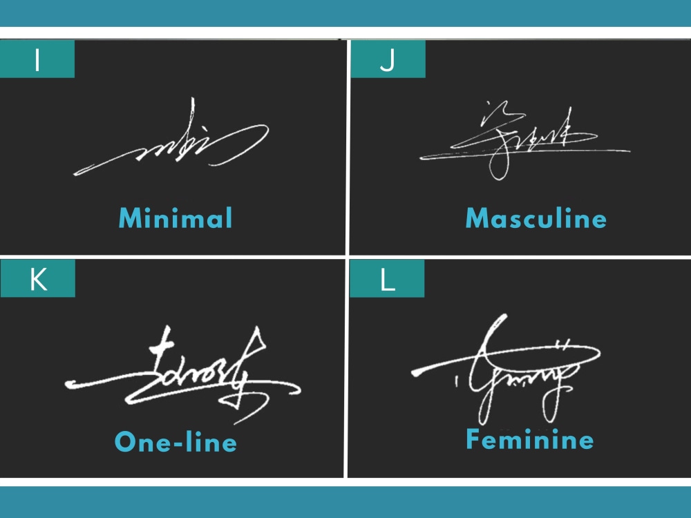 A chinese signature design with a video tutorial | Upwork