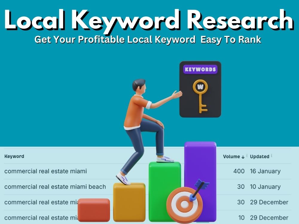 Local Keyword research easy to rank | Upwork