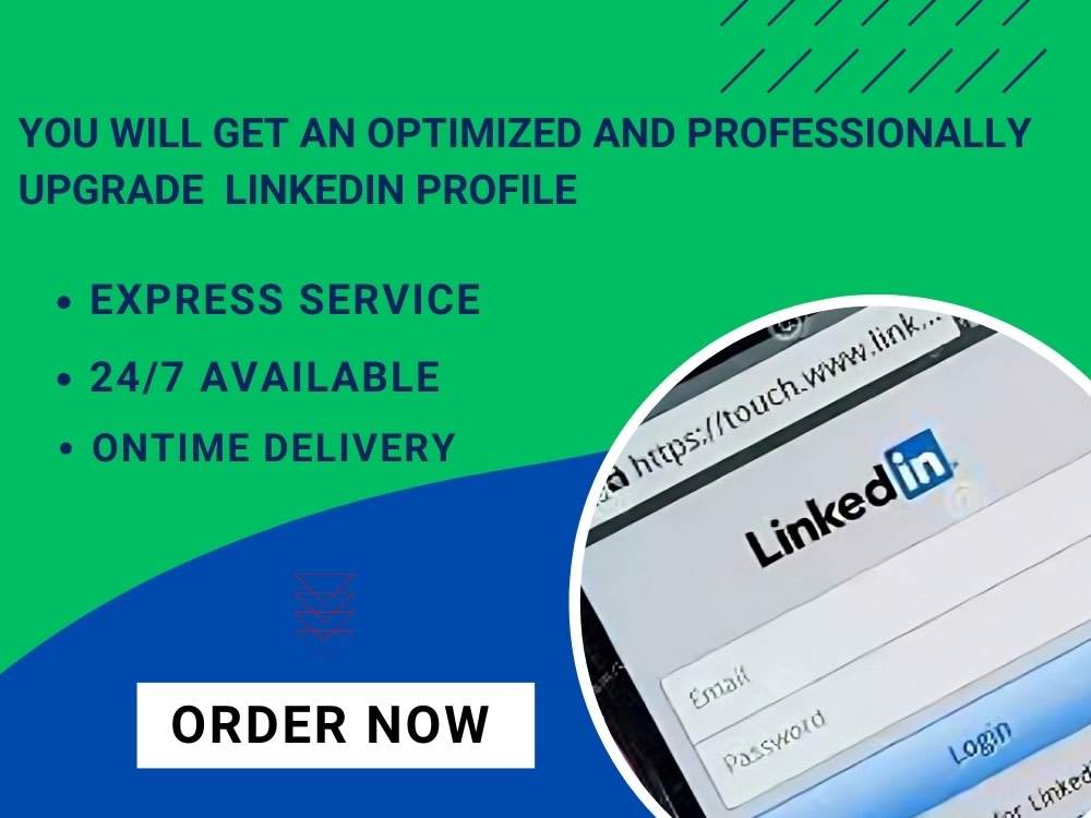 An optimized and professionally upgrade LinkedIn profile | Upwork