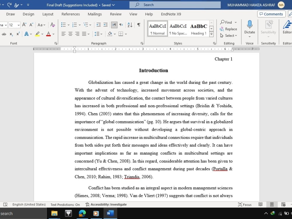 APA-7 Formatting (Intext Citations, References) of Research Paper ...