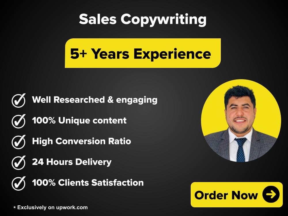 Magnetic sales copy that boost your conversions by expert sales ...
