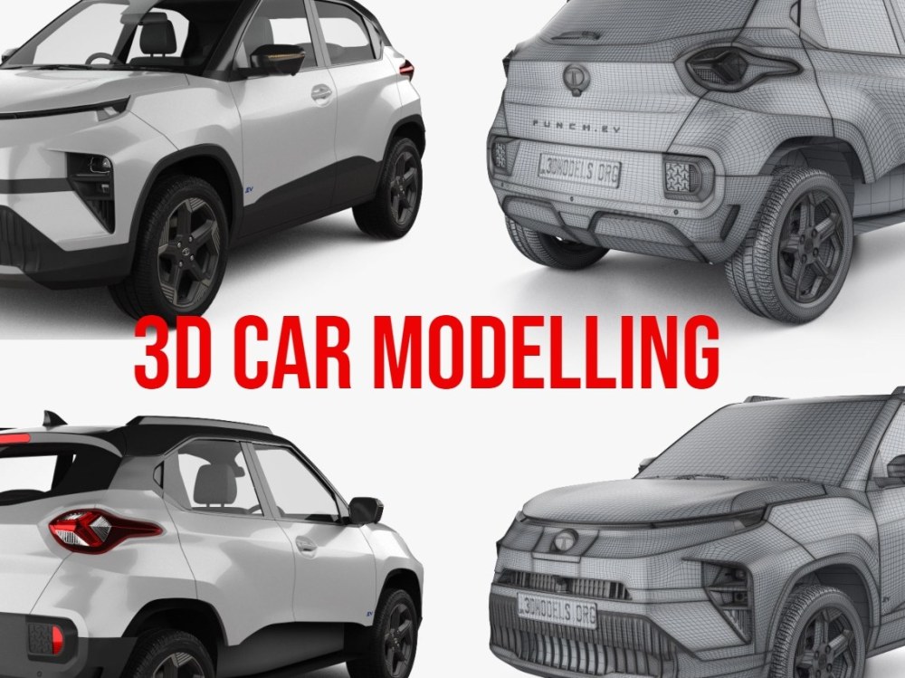 3d car modeling, 3d modeling, stl, fbx, step for 3d printing | Upwork
