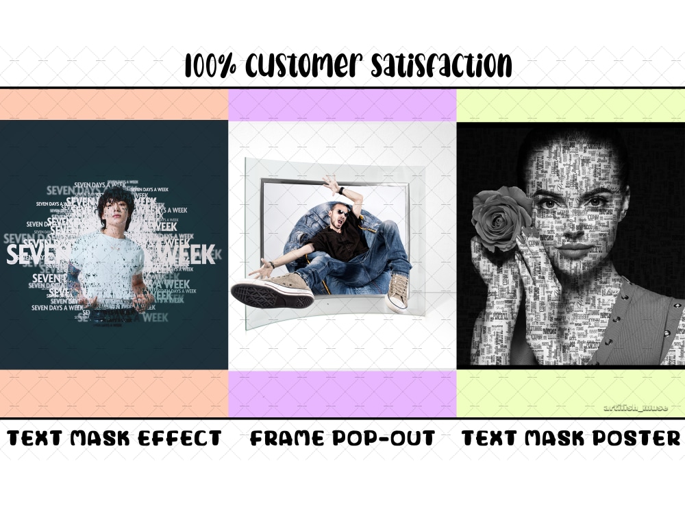 Expertly crafted 3d pop out and typographic poster effects | Upwork