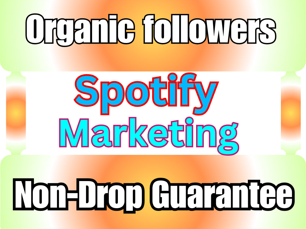 Organic Spotify Music Viral Promotion And Followers | Spotify marketing ...