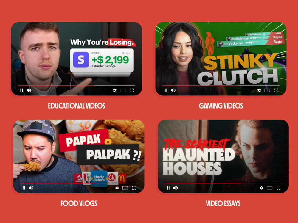 An attention-grabbing high-CTR YouTube thumbnail | Upwork