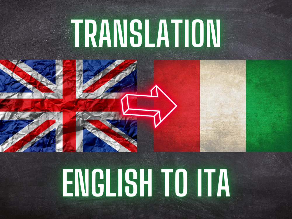 A fantastic English to Ita translation! | Upwork